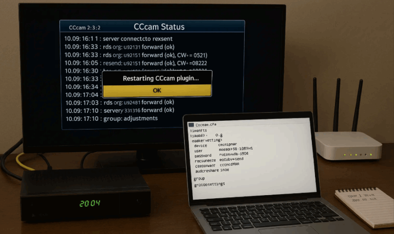 La migliore guida all'installazione del server CCcam nel 2026 - Guida passo passo